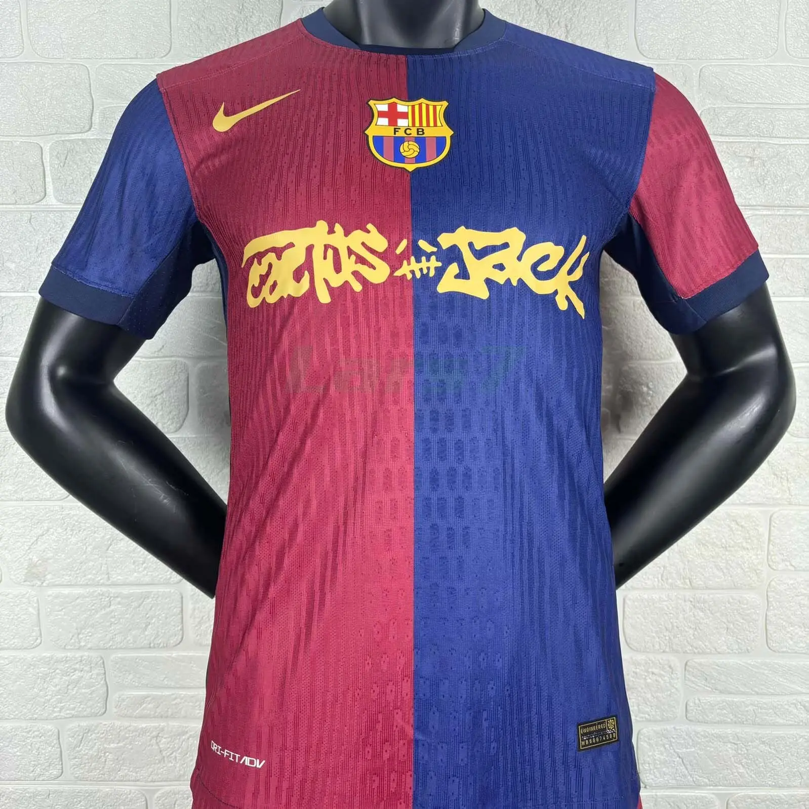Camiseta Barcelona x Travis Scott Limited Edition Primera Equipación ...